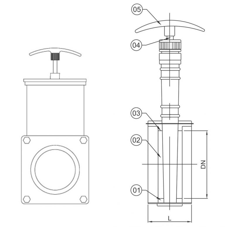 UPVC,CPVC Gate Valve Manufacturer and Exporter in Asia