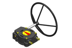 Cast Iron Hand Wheel Operated Gear Box, Cast Iron Gear Box at Best ...