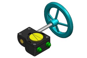 Hand Wheel Operated Gear Box, Motorized ball Valve manufacturer