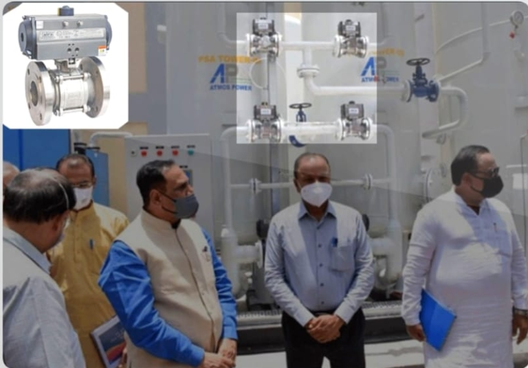 Ball Valve Furnished With Pneumatic Actuator - Ball Valve Exporter in USA